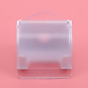 Dollandd Shaving Razor Holder Hanging Storage Rack Bathroom Accessories,White