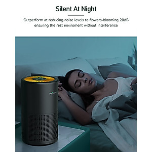 Purivortex Air Purifiers for Bedroom Home, H13 True HEPA Air Filter