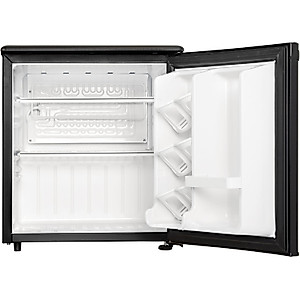 Danby DAR017A2BDD 1.7 Cu. Ft. Black Compact Refrigerator (Renewed)