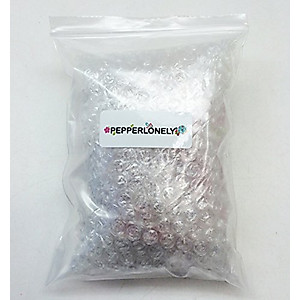 PEPPERLONELY Indian Ocean Small Mix Sea Shells, Small Shells Mixed, 8 OZ Apprx. 300+ PC Shells, 1/4 Inch ~ 1 Inch