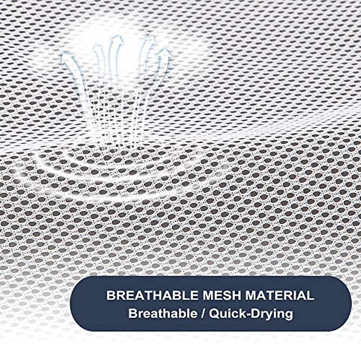 STO STO Sweater Drying Rack, 4-Pack Stackable Mesh Clothes Drying Rack, Laundry Drying Rack for Sweaters, Socks, Toys, White