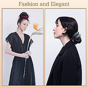 12 Pcs Big Hair Scrunchies Velvet Elastic Hair Bands Scrunchy, Large Hair Scrunchies for Women's Hair, Hair Ties Scrunchie Accessories Valentine's Day Christmas Gifts for Women Teenage Girls