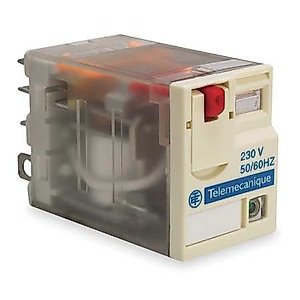 Schneider Electric RPM22JD Plug In Relay, 8 Pins, Square, 12Vdc