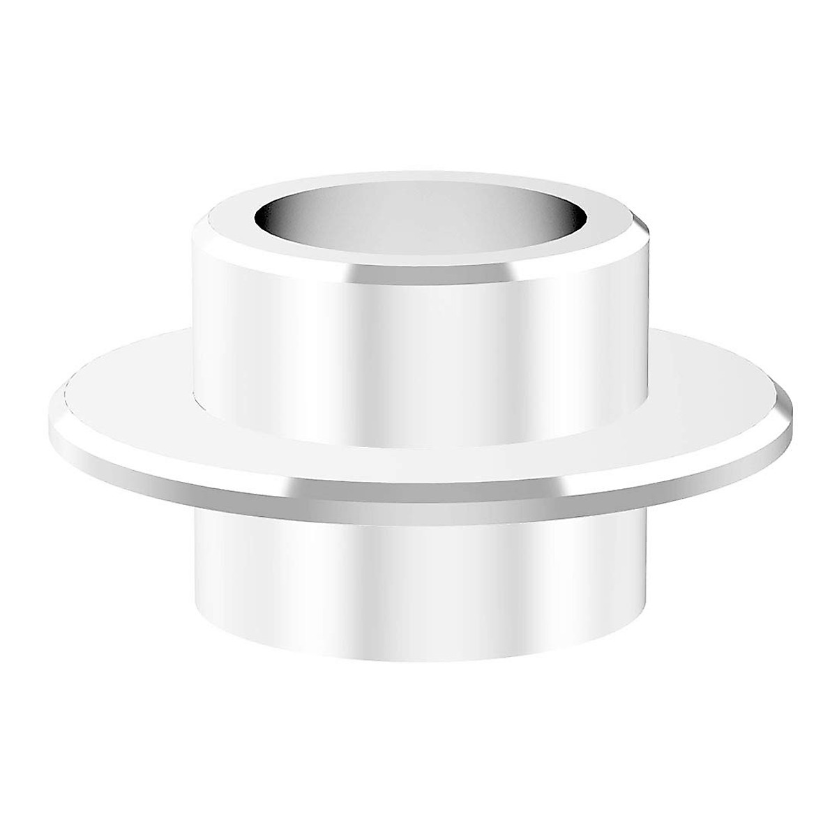 Newsfana Aluminum spacers Skates 8-Pack Spacers for Inline Skate 8mm Axles Spacers (Silver)