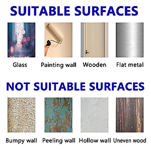 Inspirational Wall Decals, Motivational Wall Decals, (Easy to Install), Art Decor Vinyl Stickers Quotes Gym Office Garage School Classroom Gymnast Business Basketball Men Teens Positive Poster Workout