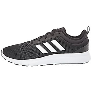 adidas Men's Flex 2 Trail Running Shoe, Black/White/Carbon, 7