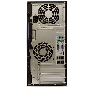 HP Desktop Computer 6300 Tower Intel Core i7 3770 3.4GHz 8GB DDR3 Ram 3T Hard Drive Windows 10 Professional (Renewed)