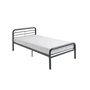 DHP Carter 6 Inch Twin Mattress with Thermobonded Core and Jacquard Cover, White