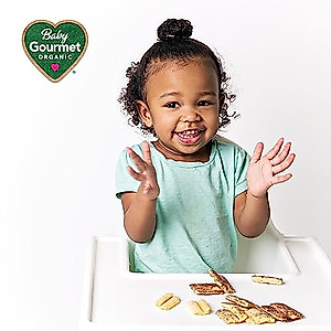 Baby Gourmet Organic Puff Snacks - Blueberry Spinach Açai - (1.4 Oz) 4-Pack