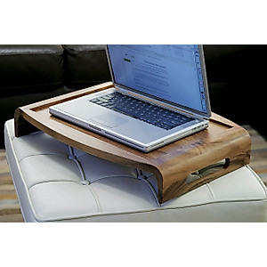 Lipper International Acacia Reversible Serving Tray, 20.75" x 15.38" x 3.5"