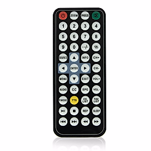 Tyler 9" 1080p Portable TV LCD Monitor Rechargeable Battery Powered Wireless Capability HD-TV, USB, SD Card, AC/DC, Remote Control Built in Stand Small for Car Kids Travel