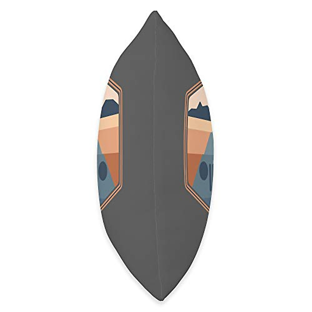 Jeep Grille Horizon Throw Pillow, 1 Count (Pack of 1), Multicolor