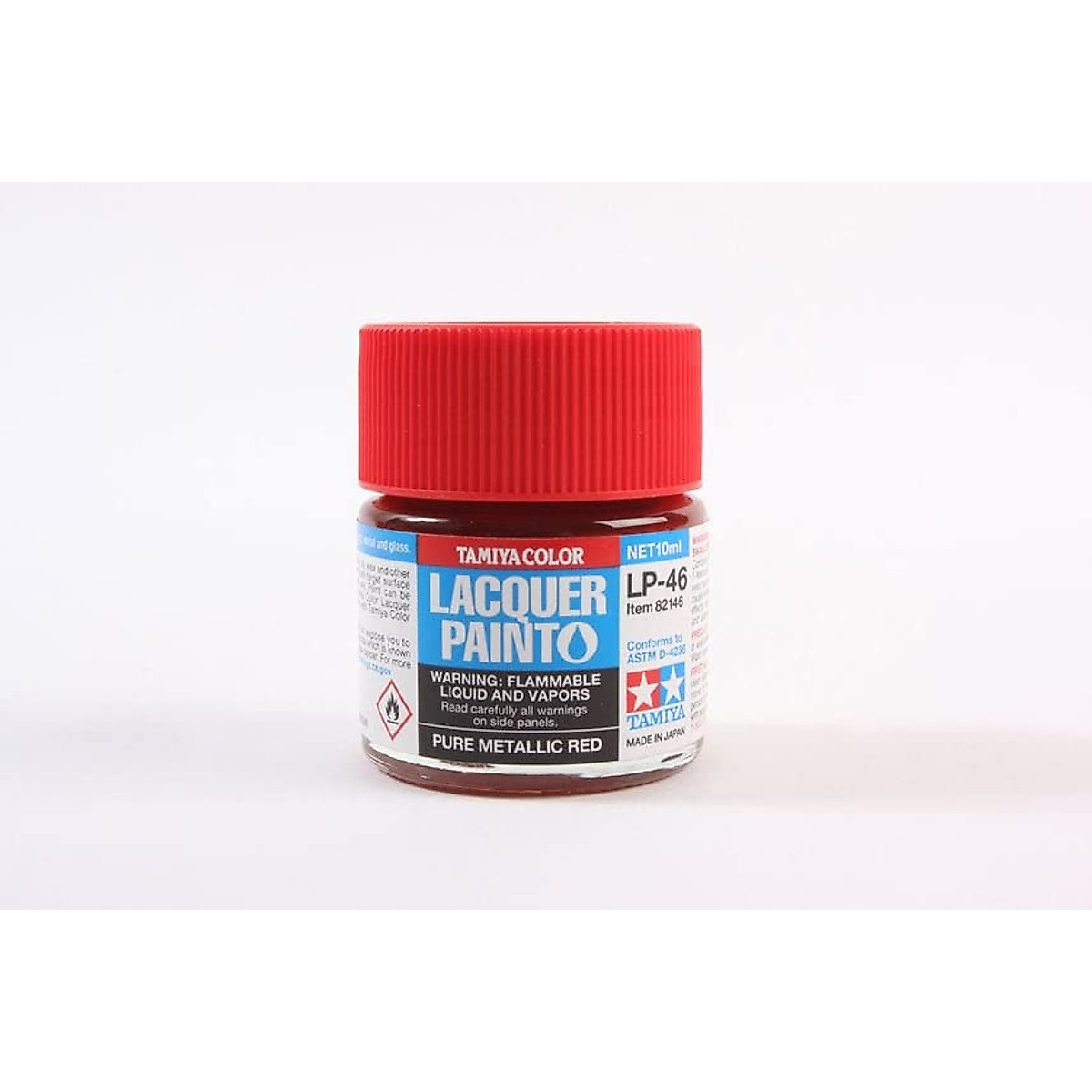 TAMIYA Lacquer Paint LP-46 Pure Metallic Red 10 ML TAM82146 Lacquer Primers & Paints