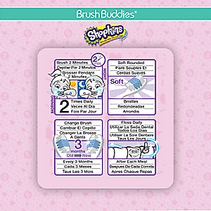 Brush Buddies Shopkins Brush and Cap