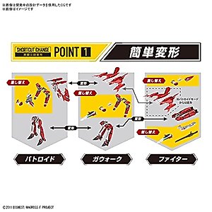 BANDAI SPIRITS(バンダイ スピリッツ) HG Macross F YF-29 Durandal Valkyrie (Alto Saotome), 1/100 Scale, Color Coded Plastic Model
