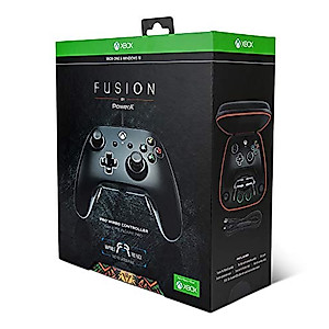 PowerA FUSION Pro Wired Controller for Xbox One - Black, Gamepad, Wired Video Game Controller, Gaming Controller, Xbox One, Works with Xbox Series X|S
