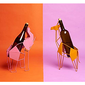 True Pink Elephant Wine TrueZoo Bottle Holders, Fits one Standard