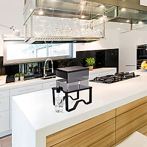 Annvchi Water Dispenser Stand Compatible with Water Dispenser Stand, Zerowater Pitcher Brita PUR Water Dispenser Support Frame Water Purifier Frame (Stainless Steel)