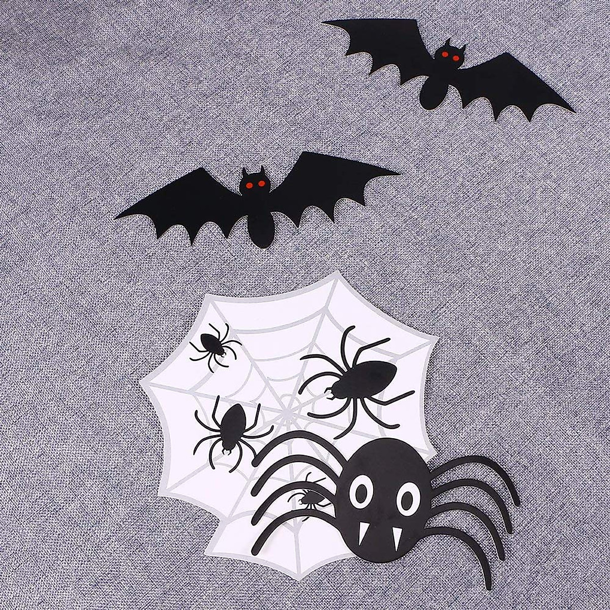 Soochat Halloween Photo Booth Props DIY Kit Halloween Photo Props for Photoshoot Halloween Selfie Props for Dress Up Halloween Party Costumes Accessories 22 Pcs