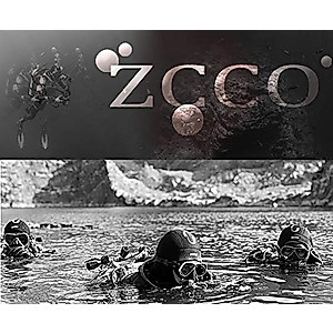 ZCCO Wetsuits Men's 3mm Premium Neoprene Full Sleeve Dive Skin for Spearfishing,Snorkeling, Surfing,Canoeing,Scuba Diving Wet Suits(M)