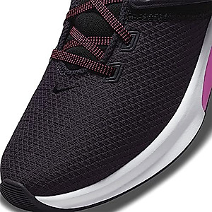 Nike Women's Air Max Bella TR 4 Running Trainers CW3398 Sneakers Shoes, Black/Hyper Pink-Cave Purple, 10.5 M US