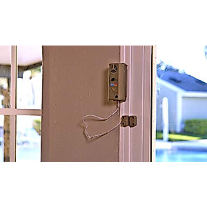 Yardgard Door and Window Pool Alarm, Child Safety UL 2017 Compliant Alarm for Pool Gates and Sliding Doors, Weatherproof, Wireless, Work as a UL Compliant Siren, ETL Certified, Easy to Install, White