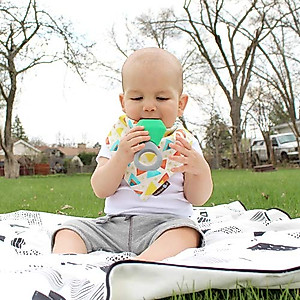 INNOBABY TEETHIN' Smart Birthstone Ring TEETHER - May (Emerald)