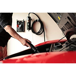 MetroVac 112-112730 Model VNB4AFBR Vac N Blo Compact Wall Mount Portable Vacuum Cleaner/Blower, 4.0 Peak HP Motor, 11.25 Amps, 1350 Watts, 130 CFM/28000 FPM Airflow, Sturdy All Steel Construction