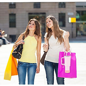 Sanilinwild 40 oz Tumbler with Handle Straw and Accessories, Drop & Abrasion Resistant, Vacuum Double-Layer Insulation, Ideal for Camping, Fitness, Outdoor Use