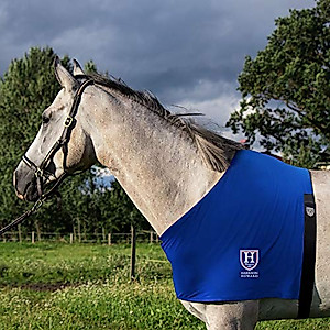 Harrison Howard Stretch Vest Anti Rub Bib Wither Shoulder Guard Horse Chest Saver Protector Blue L