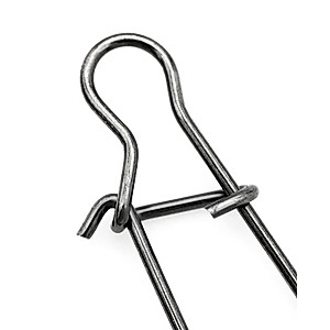 BLUEWING Fishing Duo Lock Snaps for Saltwater Freshwater Fast Change Snaps Light Tackle Lures Connector, 73lbs/100 pcs