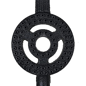 Outdoor Propane Gas Burner, 3 Burners Patio Yard Camping BBQ Cooking, Portable Heavy Duty Cast Iron Stove