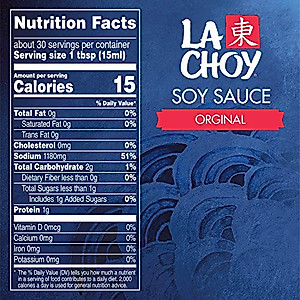 La Choy Soy Sauce, 15 oz