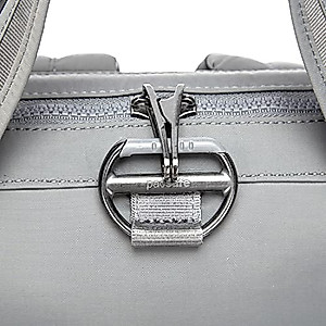 Pacsafe Women's Citysafe CX 17L Anti Theft Backpack-Fits 16 inch Laptop, ECONYL Gravity Gray, One Size