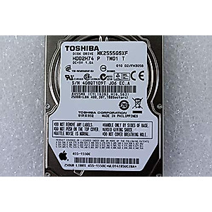 250 GB 5400 RPM Hard Drive