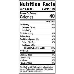 60th Birthday Themed Peppermints Gold & Black 100 Count Wrapped - Mint Candy