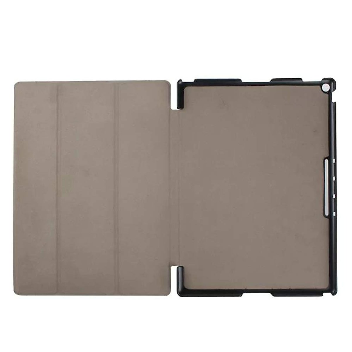Zrengp Tablet Smart Cover for Google Pixel C 2015 Release 10.2 inch, Ultra Thin Slim Folio Stand Lightweight with Auto Sleep/Wake Up Function Leather Case for Google Pixel C 10.2" (Black)