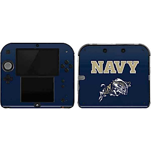 Skinit Decal Gaming Skin Compatible with 2DS - Officially Licensed College Navy Design
