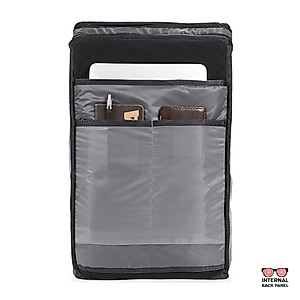 Chrome Industries Volcan 15 Inch Laptop Backpack - Daypack Bag, Black Tarp, 31 Liter