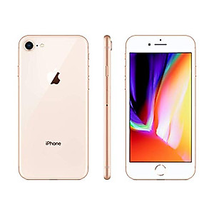 Apple iPhone 8 (256GB, Gold) [Locked] + Carrier Subscription