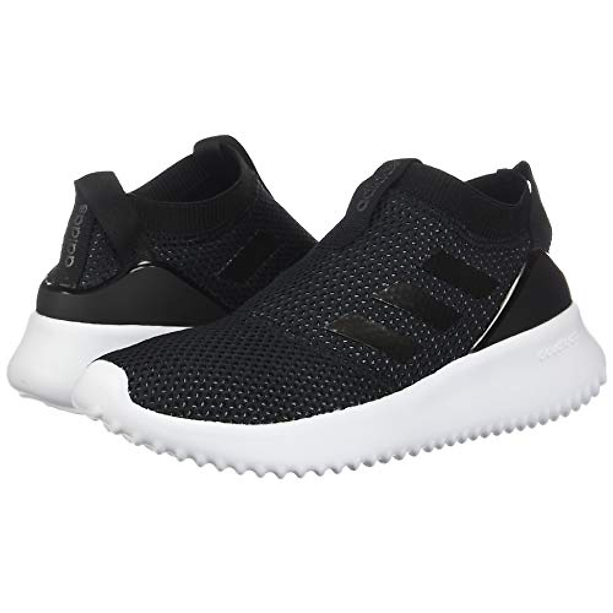 adidas Women's Ultimafusion Running Shoe, Black/Black/Silver Metallic, 8.5 M US