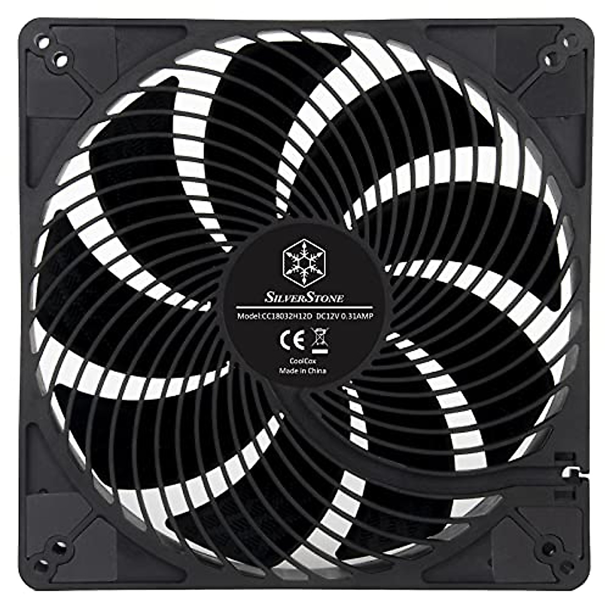 Silverstone Air Penetrator 184i PRO High Performance 180mm air Channeling Fan with Shark Force Technology, SST-AP184i-PRO