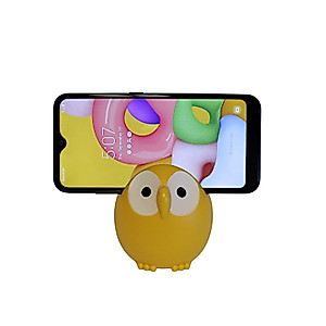 Dependable Industries inc. Essentials Owl Glasses & Sunglasses Holder Stand - Eyeglass Display Rack, Smartphone Dock, Nice Random Color Shipped