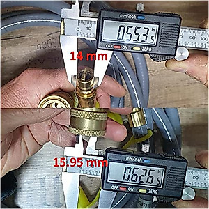 AuPro 3/8 Gas Port Plug and Dust Cap 3/8" Quick Disconnect Connect Propane Natural LP