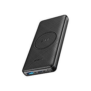 Anker PowerCore III 10K Wireless Portable Charger with Qi-Certified 10W Wireless Charging and 18W USB-C Quick Charge for iPhone 13, 12, Mini, Pro, iPad, AirPods, and More