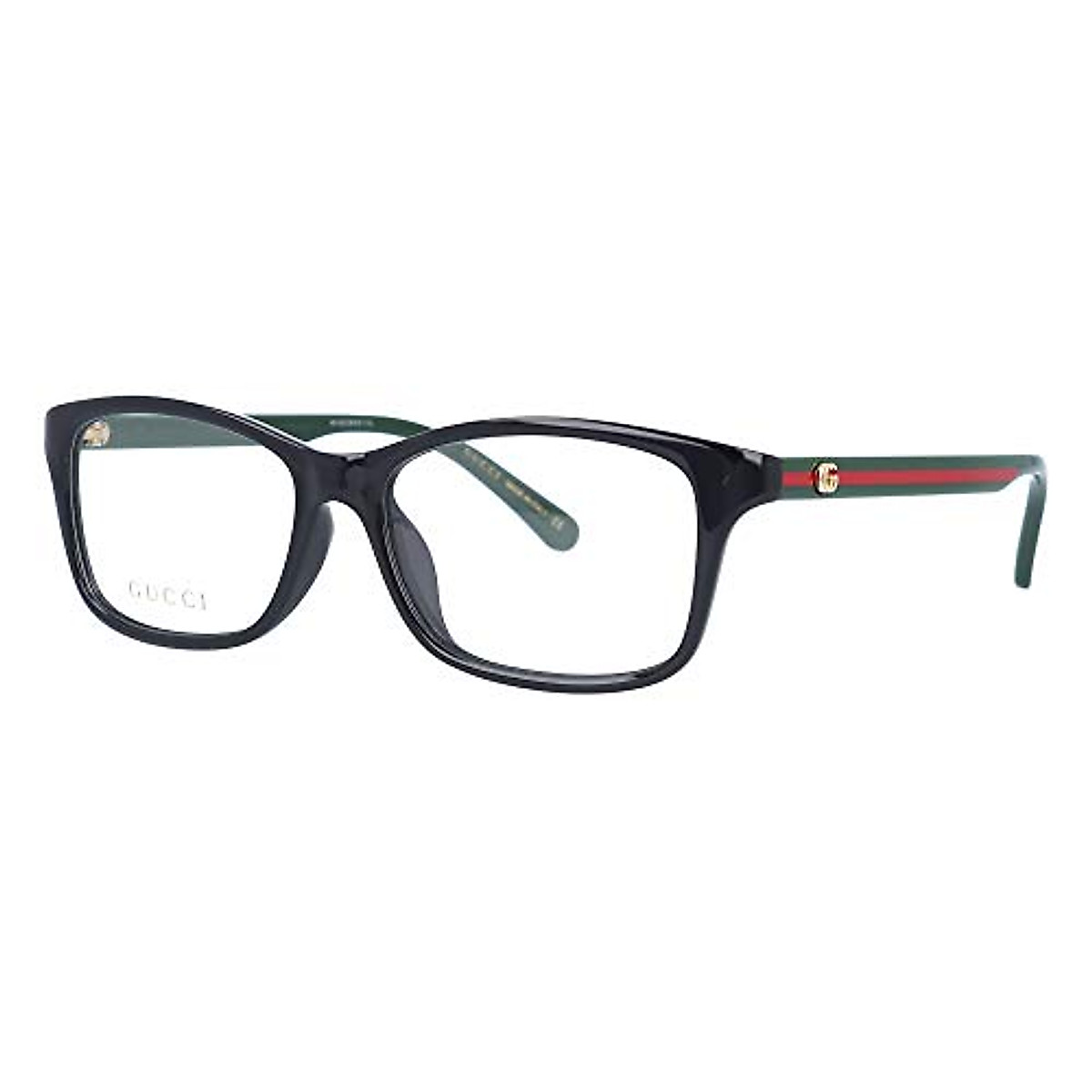 Gucci GG0720OA 006 Eyeglasses Women's Black/Green/Red Optical Frame 54mm