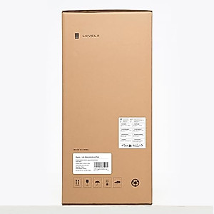 LEVEL8 Elegance Matte Luggage Set, 20 Inch Carry-on Luggage, 24&28 Large Suitcase Lightweight Hardside Suitcases with Wheels,Tsa Lock,3-Piece Set(20/24/28), Black