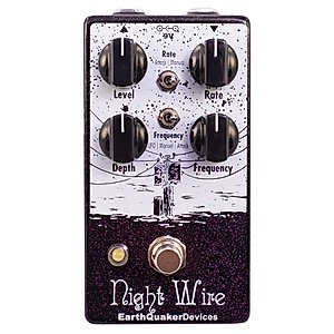 EarthQuaker Devices Night Wire Harmonic Tremolo Guitar Effects Pedal