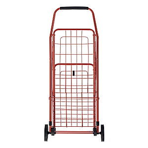 Folding Shopping Cart, 66 lbs Capacity
