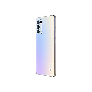 OPPO Reno5 Dual-Sim 128GB ROM + 8GB RAM (GSM Only | No CDMA) Factory Unlocked 5G Smartphone (Silver) - International Version